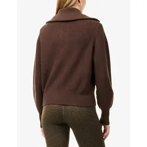 Varley Enrico Zip-up Knitted Cardigan