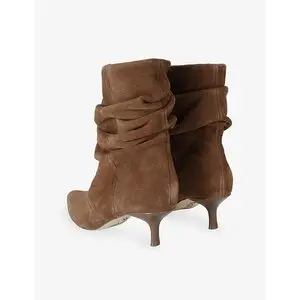 Steve Madden Flux Suede Heeled Ankle Boots