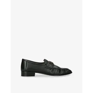 Chloé Letti Leather Loafers - Black