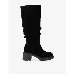 Carvela Ignite Suede Heeled Knee-high Boots