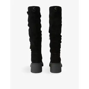 Carvela Ignite Suede Heeled Knee-high Boots