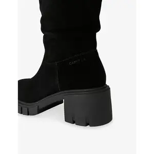 Carvela Ignite Suede Heeled Knee-high Boots