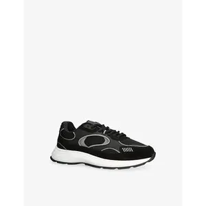 ARNE Circuit Mesh And Leather Trainers