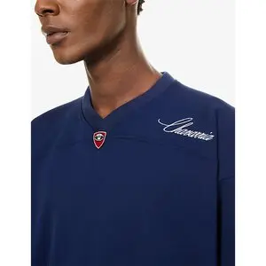 WILLY CHAVARRIA Chavarria Embroidered Sport Jersey T-shirt