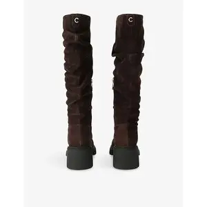 Carvela Ignite Suede Heeled Knee-high Boots