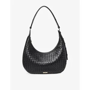 ASPINAL OF LONDON Soho Large Crescent Leather Shoulder Bag