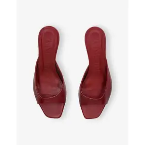 ANONYMOUS COPENHAGEN Mazy 55 Leather Heeled Mules