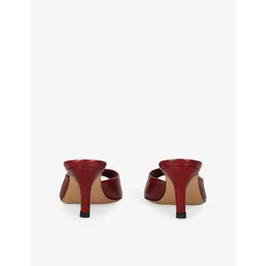 ANONYMOUS COPENHAGEN Mazy 55 Leather Heeled Mules