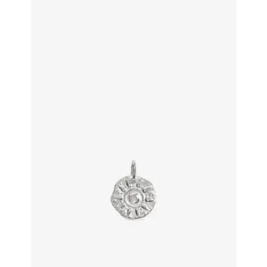 Monica Vinader Sun Sterling- Pendant - Silver