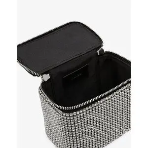 REISS Nova Mini Crystal-embellished Cross-body Bag