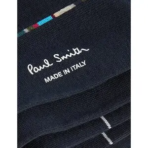 Paul Smith Signature Check Cotton-blend Socks