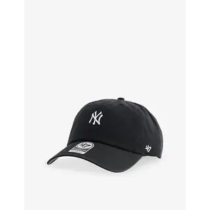 '47 Clean Up Ny Yankees Base Runner Cotton-twill Baseball Cap - Black