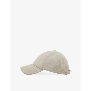 REISS Helena Wool-blend Baseball Cap