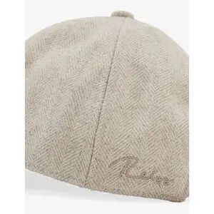 REISS Helena Wool-blend Baseball Cap