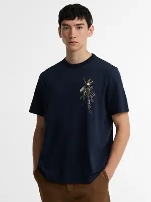 Barbour Paul Smith Loves : Key Print T-shirt