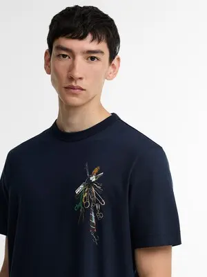 Barbour Paul Smith Loves : Key Print T-shirt