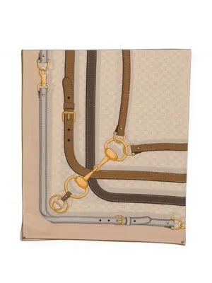 Gucci Printed Silk Foulard - Multicolor