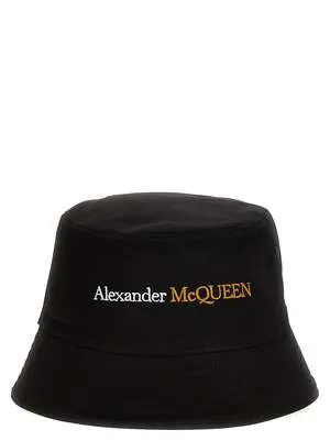 Alexander McQueen Logo Bucket Hat