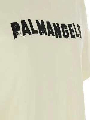 Palm Angels Logo Print T-shirt