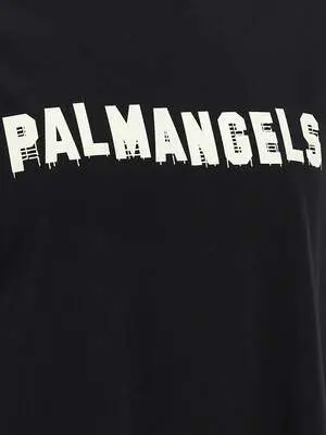 Palm Angels Logo Print T-shirt