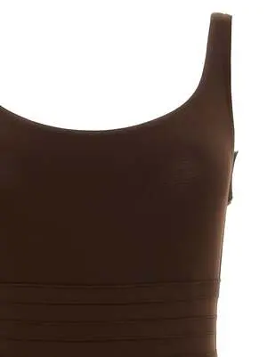 ERES Asia' One-piece Swimsuit - Brown