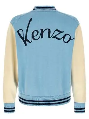 Kenzo Varsity' Cardigan - Blue