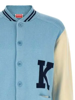 Kenzo Varsity' Cardigan - Blue