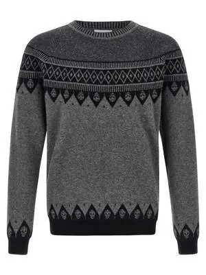 Alexander McQueen Skull' Sweater - Gray