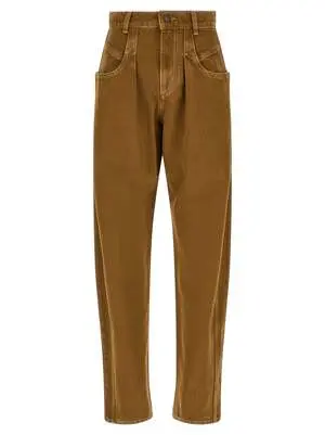 Isabel Marant Étoile Lisha' Jeans - Brown