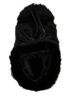 Moon Boot Ltrack Tube Faux Fur' Ankle Boots - Black