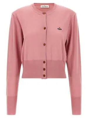 VIVIENNE WESTWOOD Bea Cropped' Cardigan - Pink