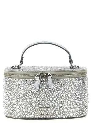 Valentino Garavani Vanity' Mini Handbag - Silver