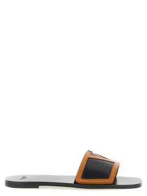 Valentino Garavani Viva Superstar' Slides - Brown