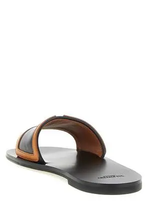 Valentino Garavani Viva Superstar' Slides - Brown