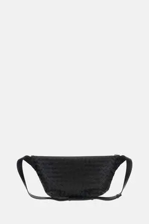 Bottega Veneta Round Sling Bag Intrecciato
