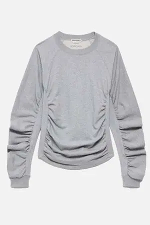 JW Anderson Ruched Sleeve Sweatshirt - Multicolor