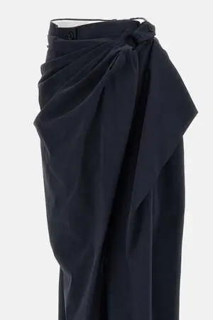 JW Anderson Fold Over Twist Trousers - Multicolor