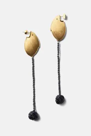 Jacquemus Les Poissons-lunes Earrings - Multicolor