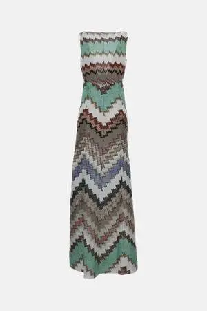 Missoni Sleeveless Long Dress - Multicolor