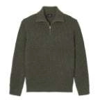 A.p.c. Daniel Funnel Neck Sweater - Multicolor