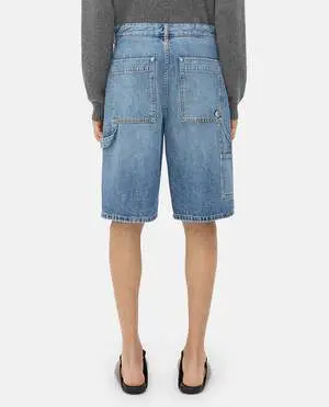 Bottega Veneta Bermuda Cargo Denim