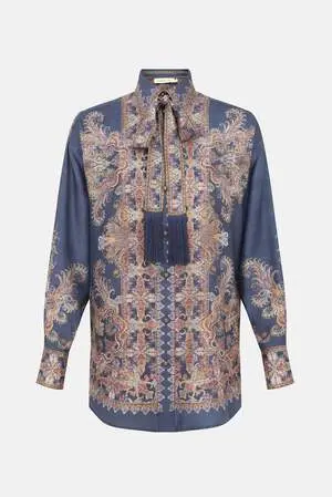 Zimmermann Valiant Relaxed Shirt - Multicolor