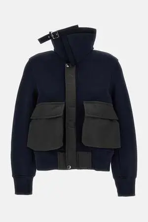 Sacai Sponge Sweat Hybrid Blouson - Multicolor