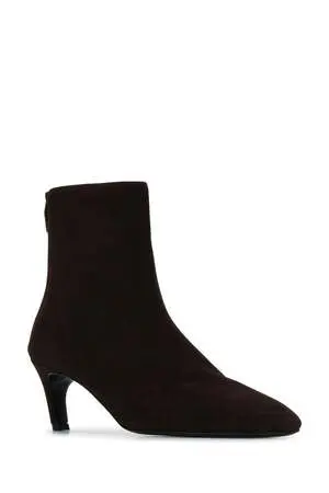 TOTEME Soft Suede Ankle Boots - Multicolor