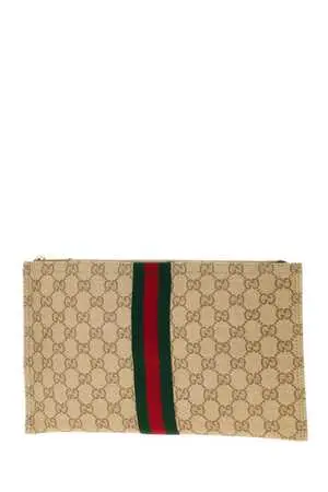 Gucci Gg Canvas Large Clutch - Multicolor