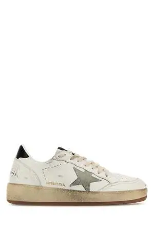 GOLDEN GOOSE Leather Ball Star 2 Sneakers - White