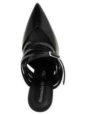 Alexander McQueen Strap Mules