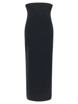 Issey Miyake Allow' Long Skirt With Zip