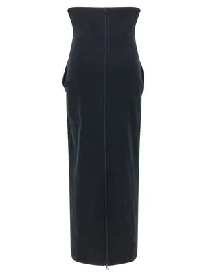Issey Miyake Allow' Long Skirt With Zip