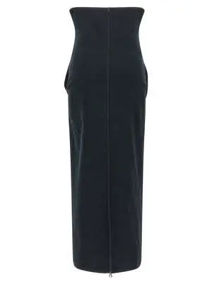 Issey Miyake Allow' Long Skirt With Zip